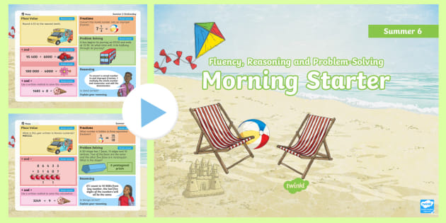 Year 5 Maths Summer Morning Starter PowerPoint 6