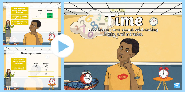 Time Subtraction PowerPoint
