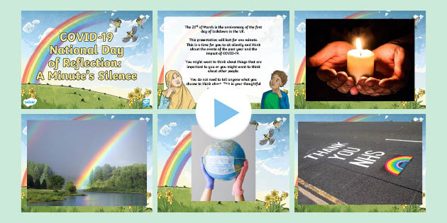 COVID-19 National Day of Reflection - Silence - PowerPoint