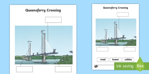 Queensferry Crossing Worksheet / Worksheet (teacher made)