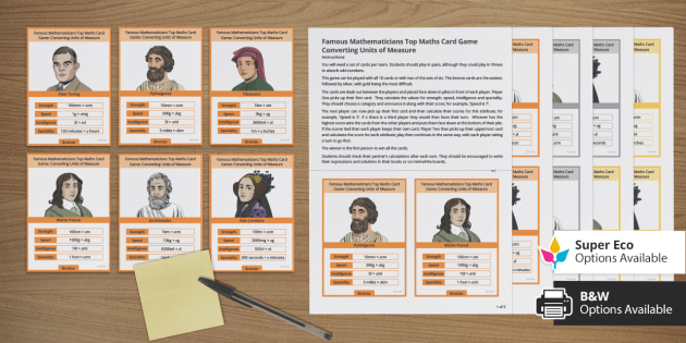 Converting Units of Measure Card Game | KS3 Maths | Beyond