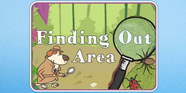 👉 Finding Out Area Sign