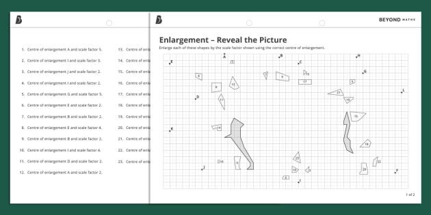 Enlargement Worksheets | twinkl.co.uk