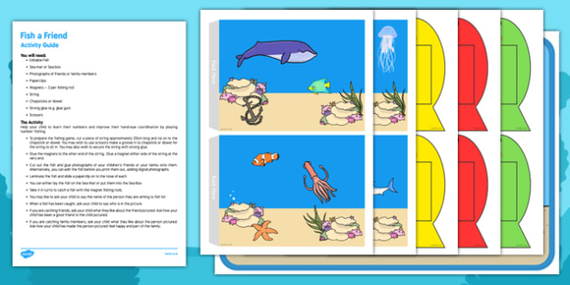 Fish a Friend Busy Bag Resource Pack for Parents