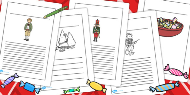 The Nutcracker Writing Frames