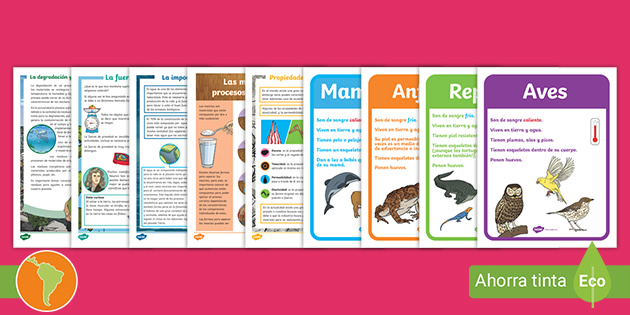 Paquete de actividades: Ciencias (teacher made)