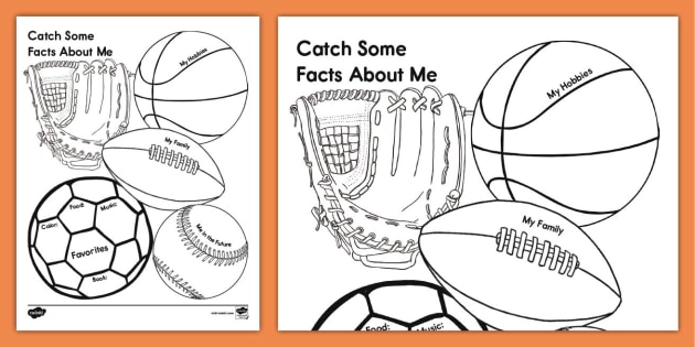 All About Me Sports Style (teacher made)