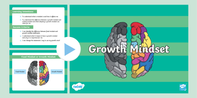 3-6 Growth Mindset Powerpoint (teacher made)