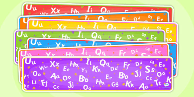 👉 Editable Banner Alphabet (teacher made)