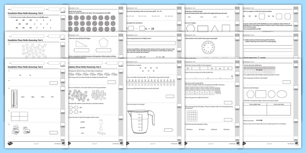 Practice Reasoning 4 - 6 Test Resource Pack (teacher made)