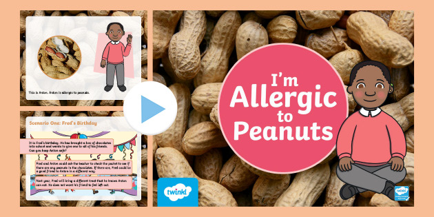 'I'm Allergic to Peanuts' Social Scenario PowerPoint