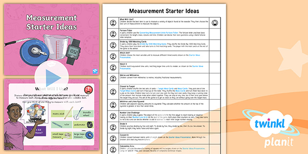 Year 6 Measurement Primary Resources - PlanIt Maths Year 6 Primar