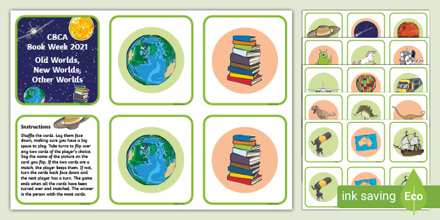 CBCA Book Week 2021 Flashcards | Primary Teaching Resources
