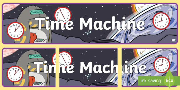 Time Machine Role Play Banner-time machine, role play, banner, role play