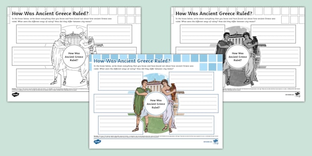 Ancient Greece Mind Maps | twinkl.com.au