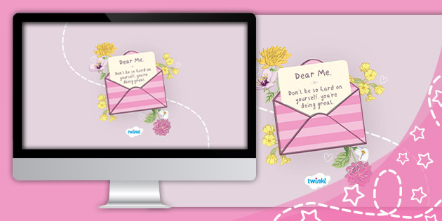 'Dear Me...' Desktop Screensaver