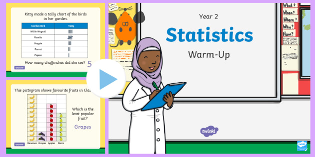 Year 2 Data Representation and Interpretation Warm-Up PowerPoint