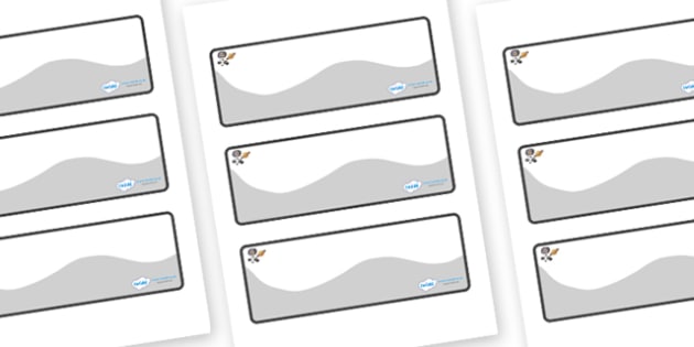 FREE! - Space Themed Editable Drawer-Peg-Name Labels (Colourful)