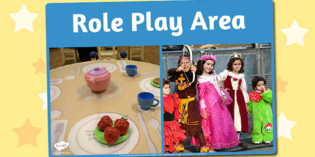 👉 Role Play Area Photo Sign (teacher made)