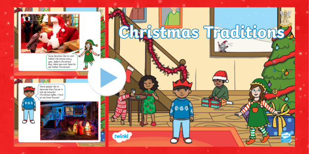 Christmas Traditions PowerPoint (teacher made)