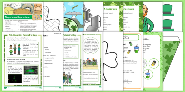 St. Patrick's Day Resource Pack