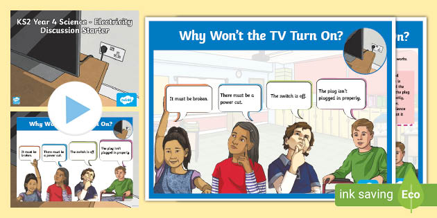 KS2 Year 4 Electricity Science Discussion Starter