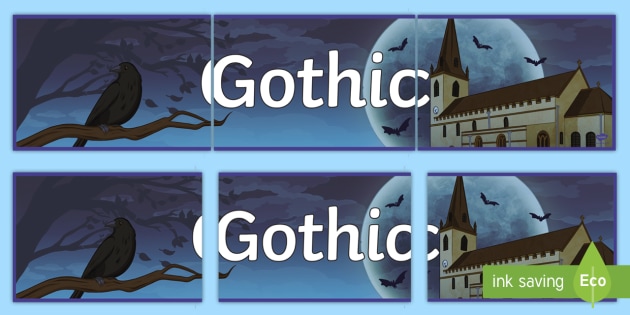 Gothic Display Banner