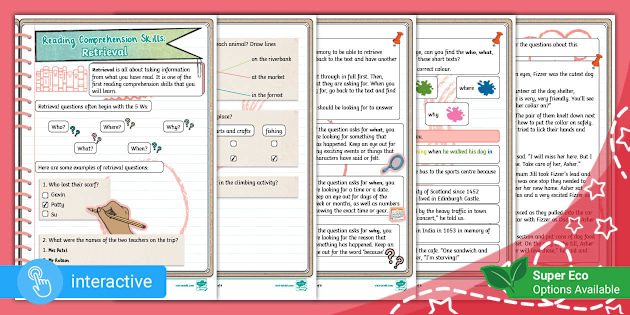 Year 1 Reading Comprehension Parent Guide and Activity Ideas - Twinkl ...