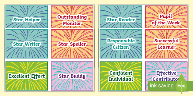 Displaying Achievements Tabletop Clip Signs (teacher made)