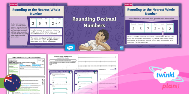 Level 3 Place Value: Rounding Decimal Numbers Lesson 1