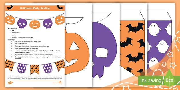 Halloween Party Bunting