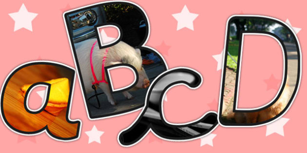 Chinese New Year Themed A4 Photo Display Lettering - chinese