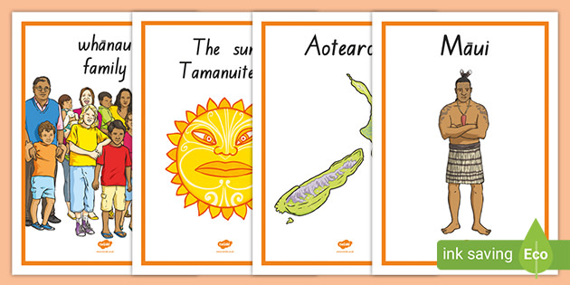 Māui Display Posters - Maui Maori legends (teacher made)