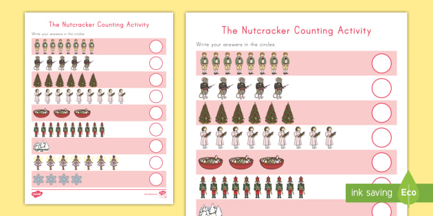 The Nutcracker Counting Activity (teacher made)