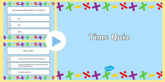 Time PowerPoint Quiz