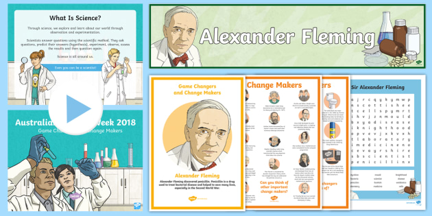 Australian Science Week 2018 Alexander Fleming Upper Primary Activity Pack