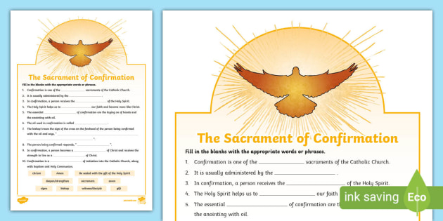 Confirmation Clipart Sacrament Confirmation Confirmation Sacrament