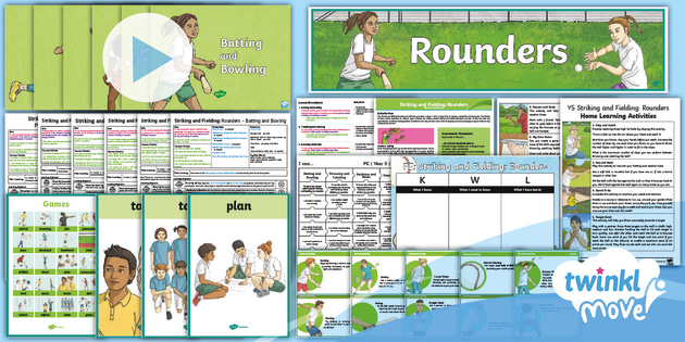 Rounders Scheme of Work - Year 5 PE Lessons - Twinkl Move PE