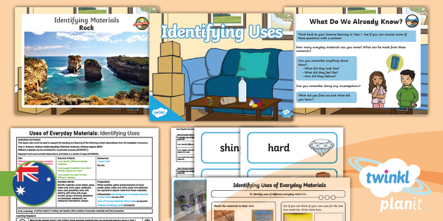 Year 2 Science Uses of Everyday Materials Lesson 1