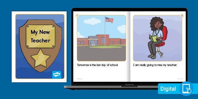 Teacher Transition Emergent Reader eBook (teacher made)