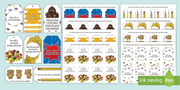 NAPLAN Gift Cards (Teacher-Made)