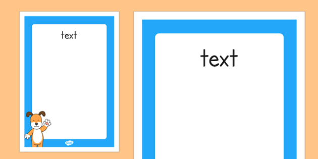 Dog Themed Editable Poster to Support Teaching on The Blue Balloon