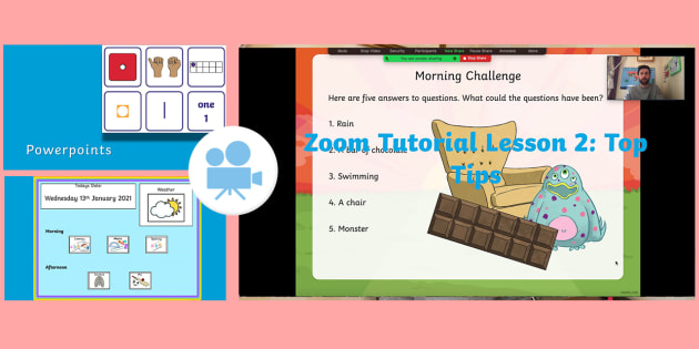 FREE! - Zoom Tutorial Lesson 2: Top Tips (teacher made)