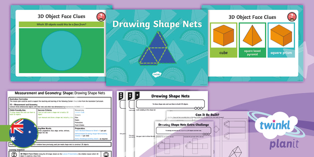 Year 5 Shape 3D Objects Lesson 2 (teacher made)