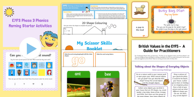 Free England EYFS Taster Resource Pack - free teaching pack