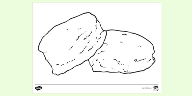 FREE! - Buttermilk Biscuits Colouring Sheet | Colouring Sheets
