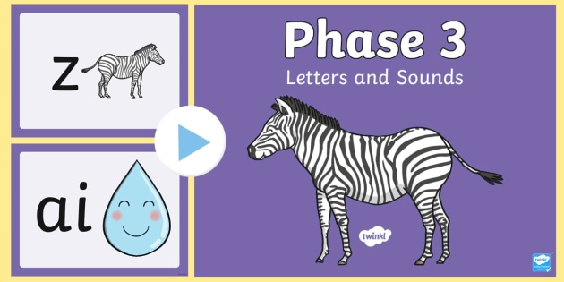 Letters and Sounds Phase 3 PowerPoint - letters, sounds, phase 3