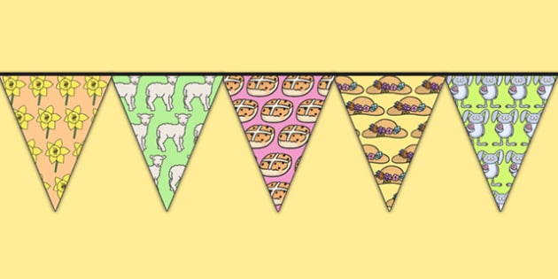 Easter Display Bunting (teacher made)