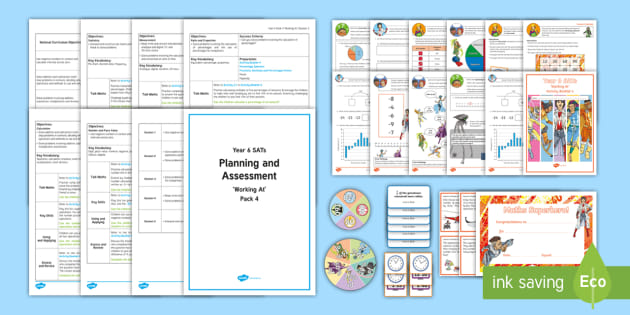 Year 6 Sats Survival Working At Maths Intervention Booster Pack 4