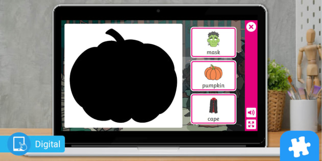 Interactive Halloween Shadow Matching Game | Twinkl Go!
